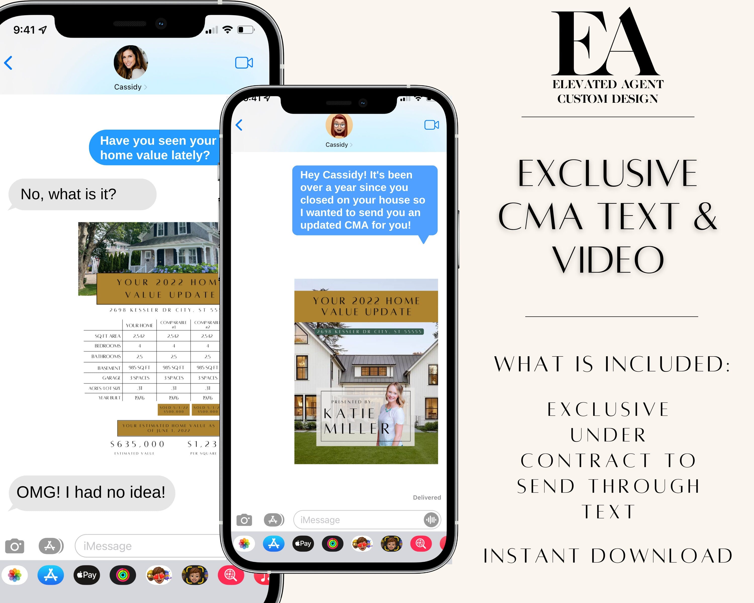 CMA Text - Exclusive Brand Style – Elevated Agent