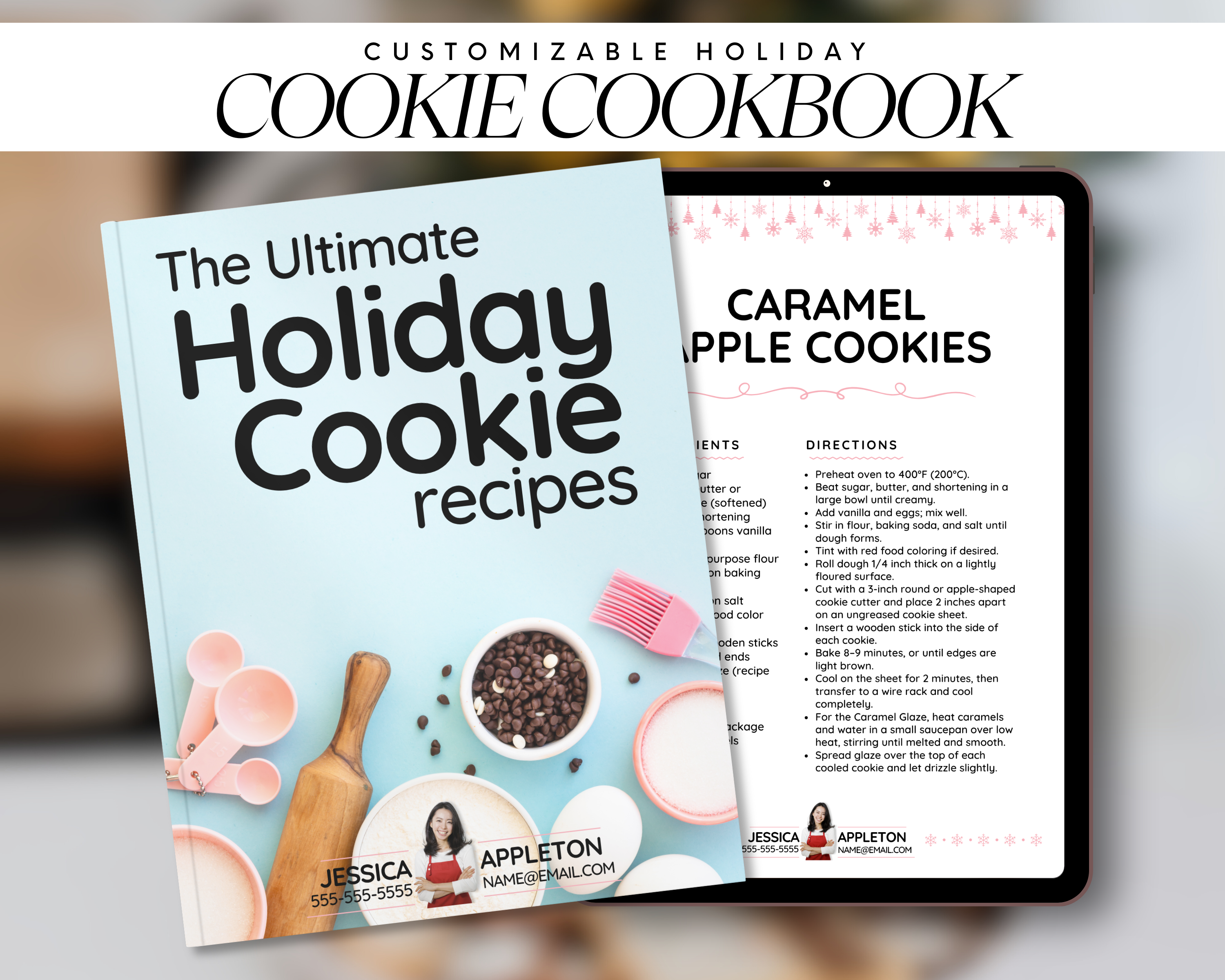 Holiday Cookie Cookbook Template – Elevated Agent