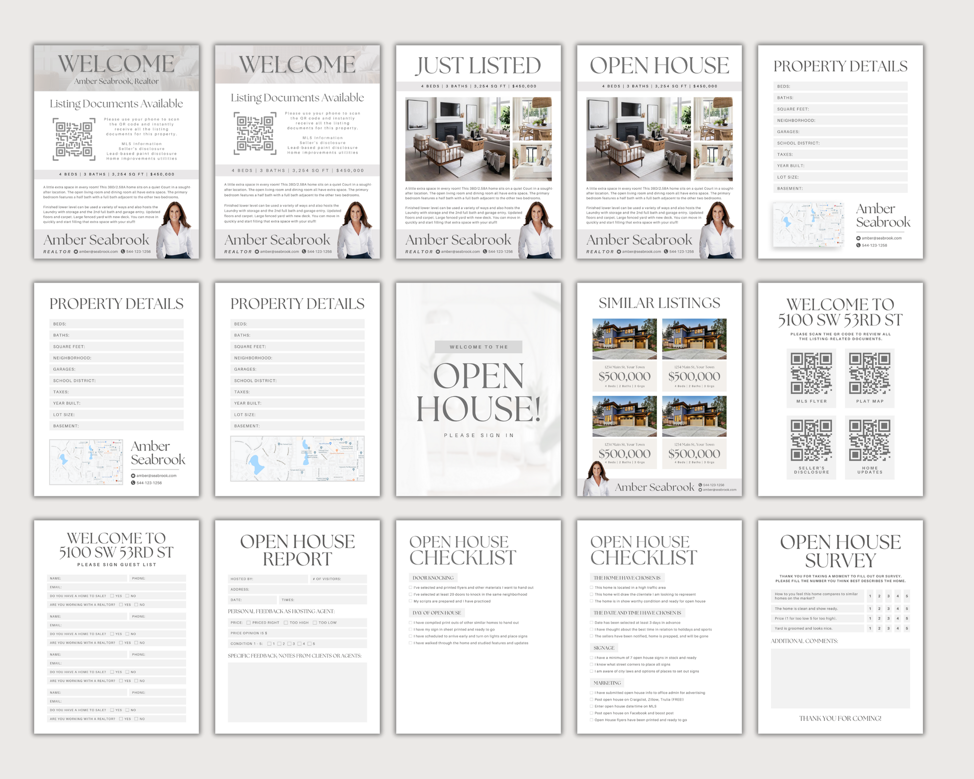 Open House Kit - Peaceful Design Style – Elevated Agent