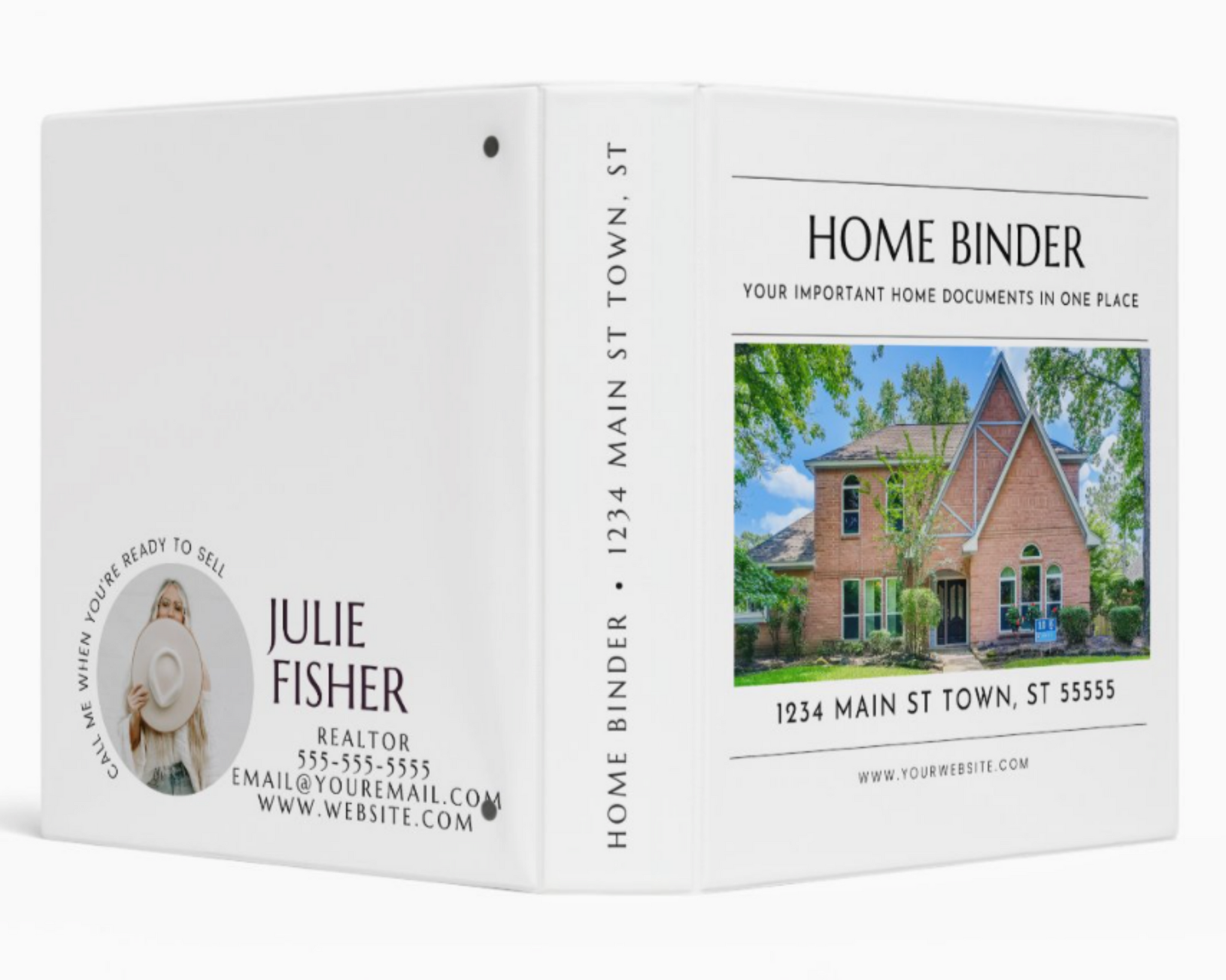 Home Binder 3 - Real Estate Binder – Elevated Agent