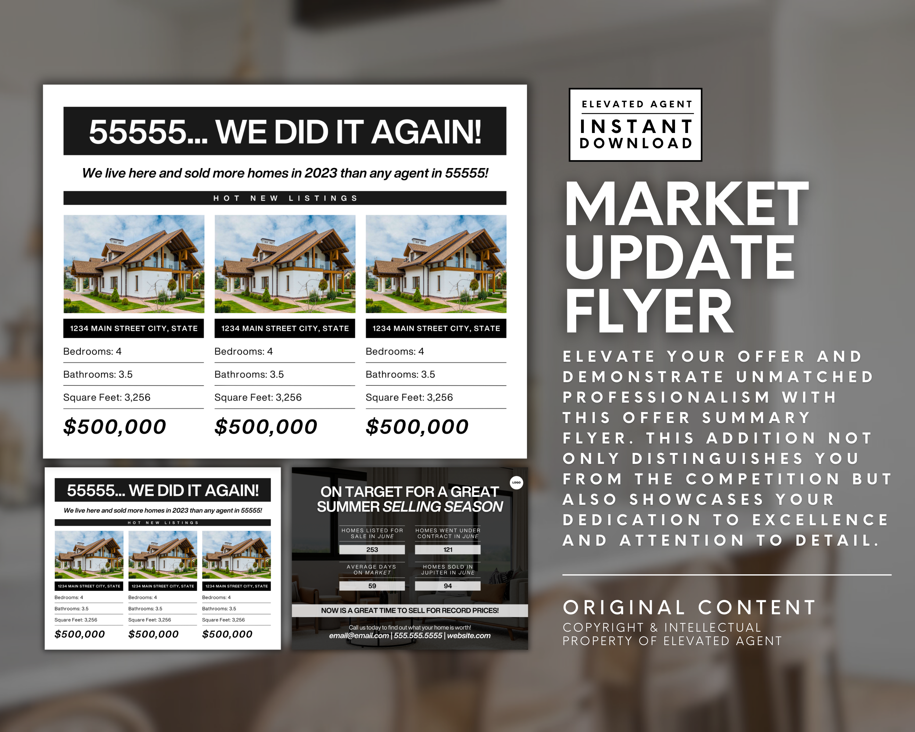 Market Update Flyer - Classic Membership – Elevated Agent