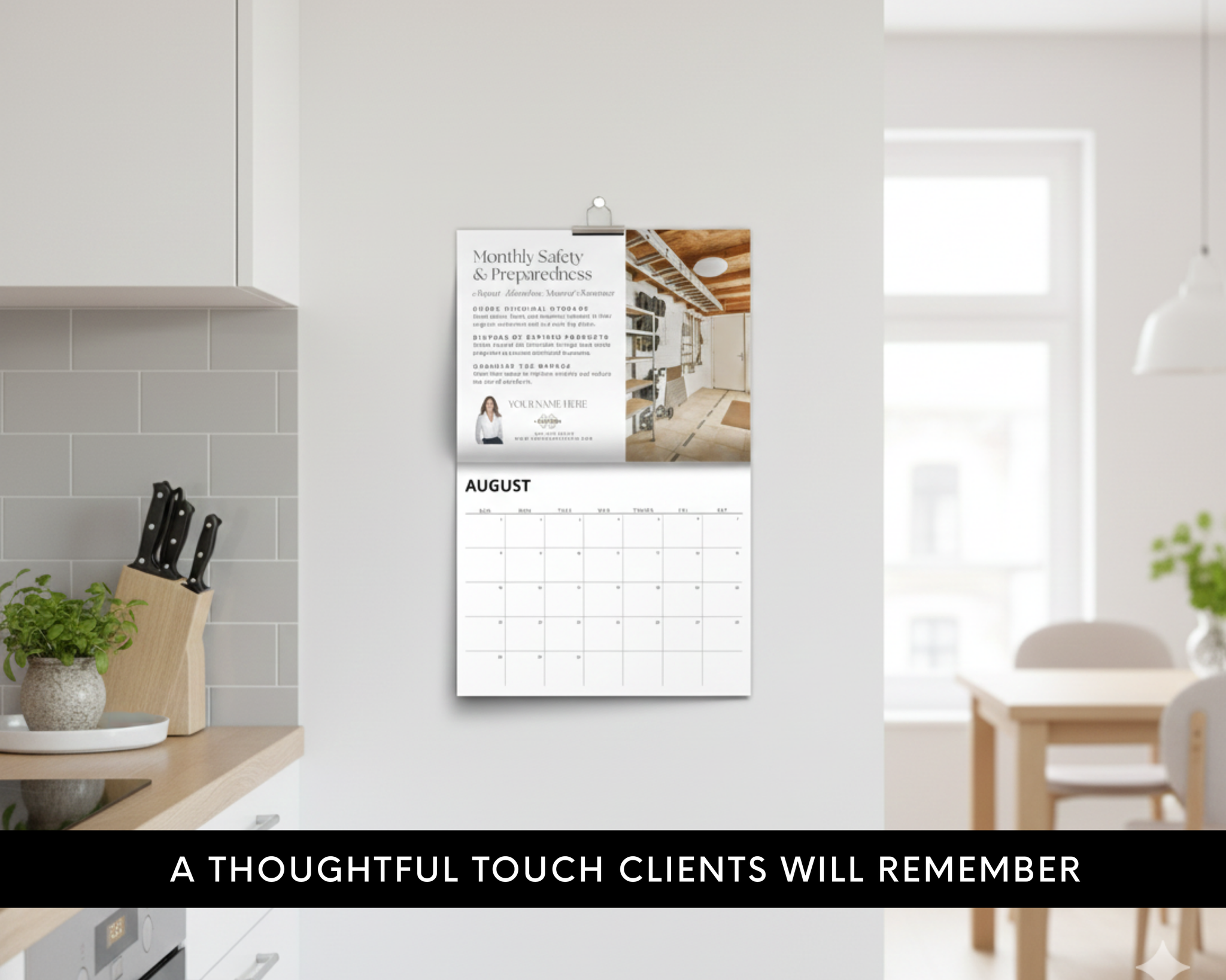 Home Safety Calendar Style 1 – Elevated Agent