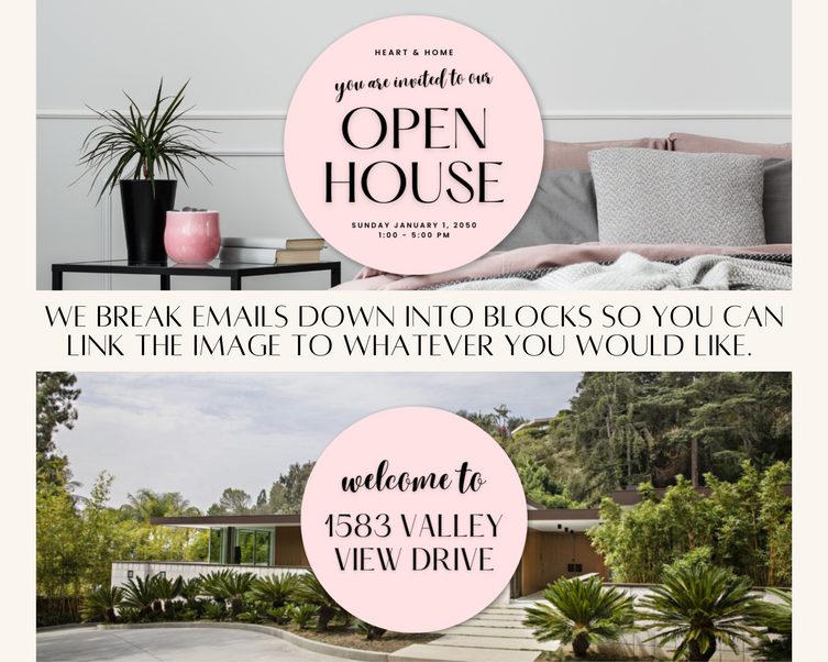 Open House Email Playful – Elevated Agent