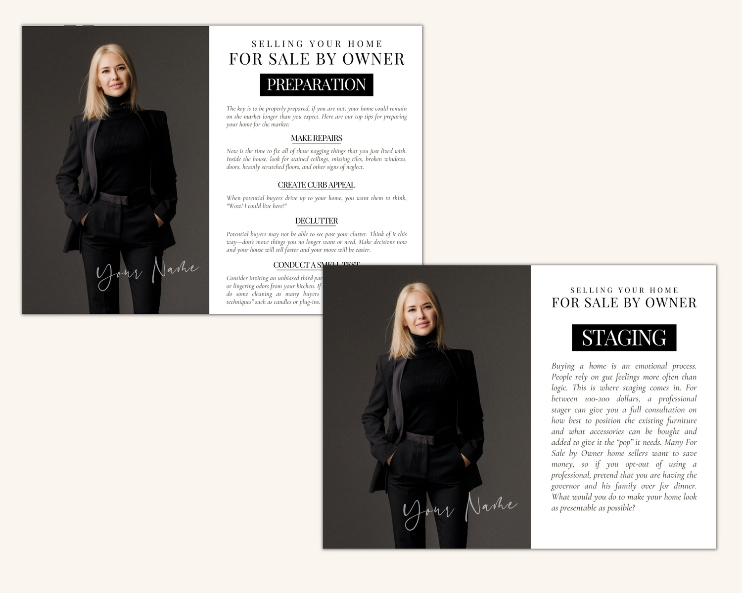 FSBO Postcard Drip Campaign 2 - Real Estate Template – Elevated Agent