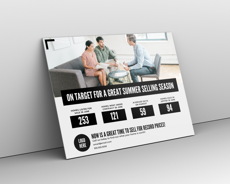 Market Update Flyer Real Estate Template Minimal Brand Style – Elevated ...