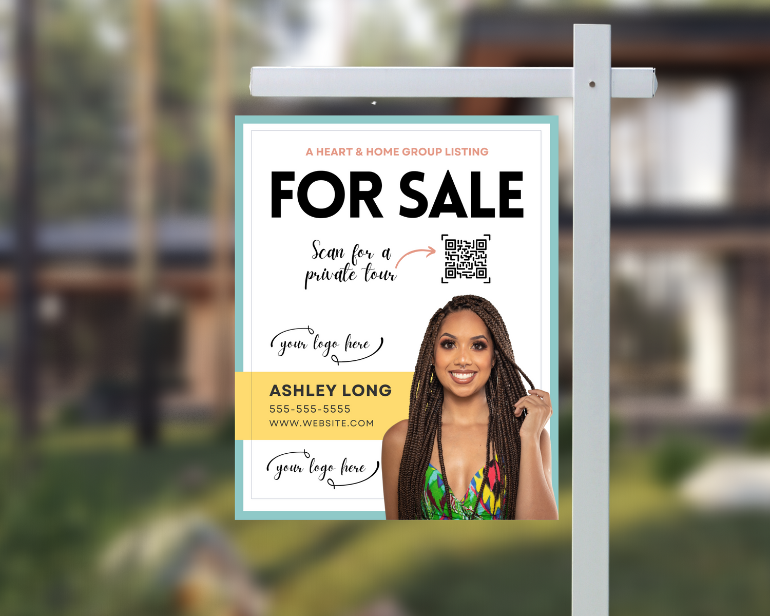 Yard Sign 10 - Real Estate Template – Elevated Agent