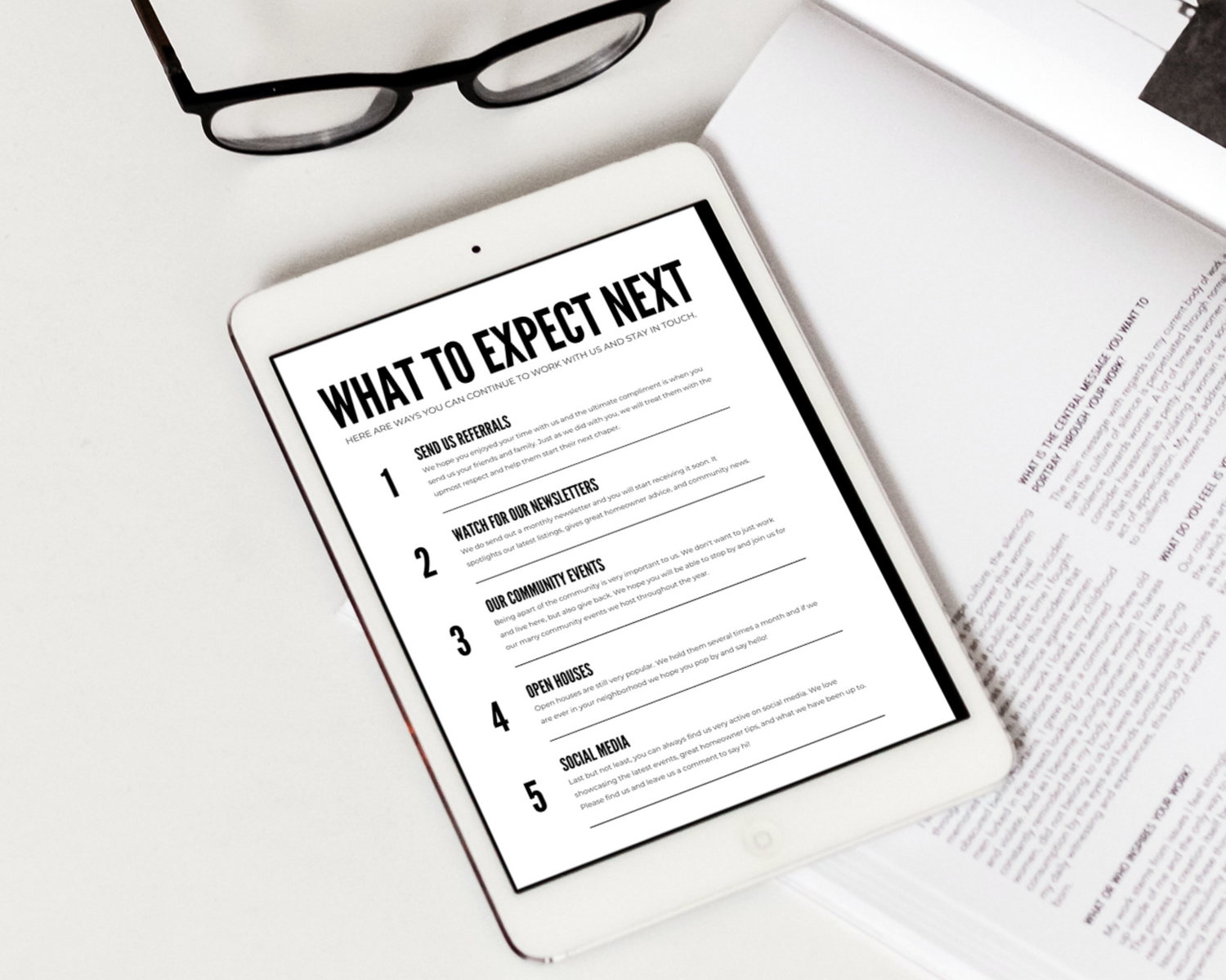 Client Exit Packet Real Estate Template Minimal Brand Style – Elevated ...