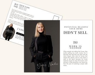 Expired Listing Postcard 2 - Real Estate Template – Elevated Agent