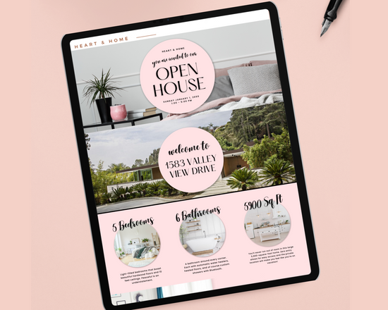 Open House Email Playful – Elevated Agent