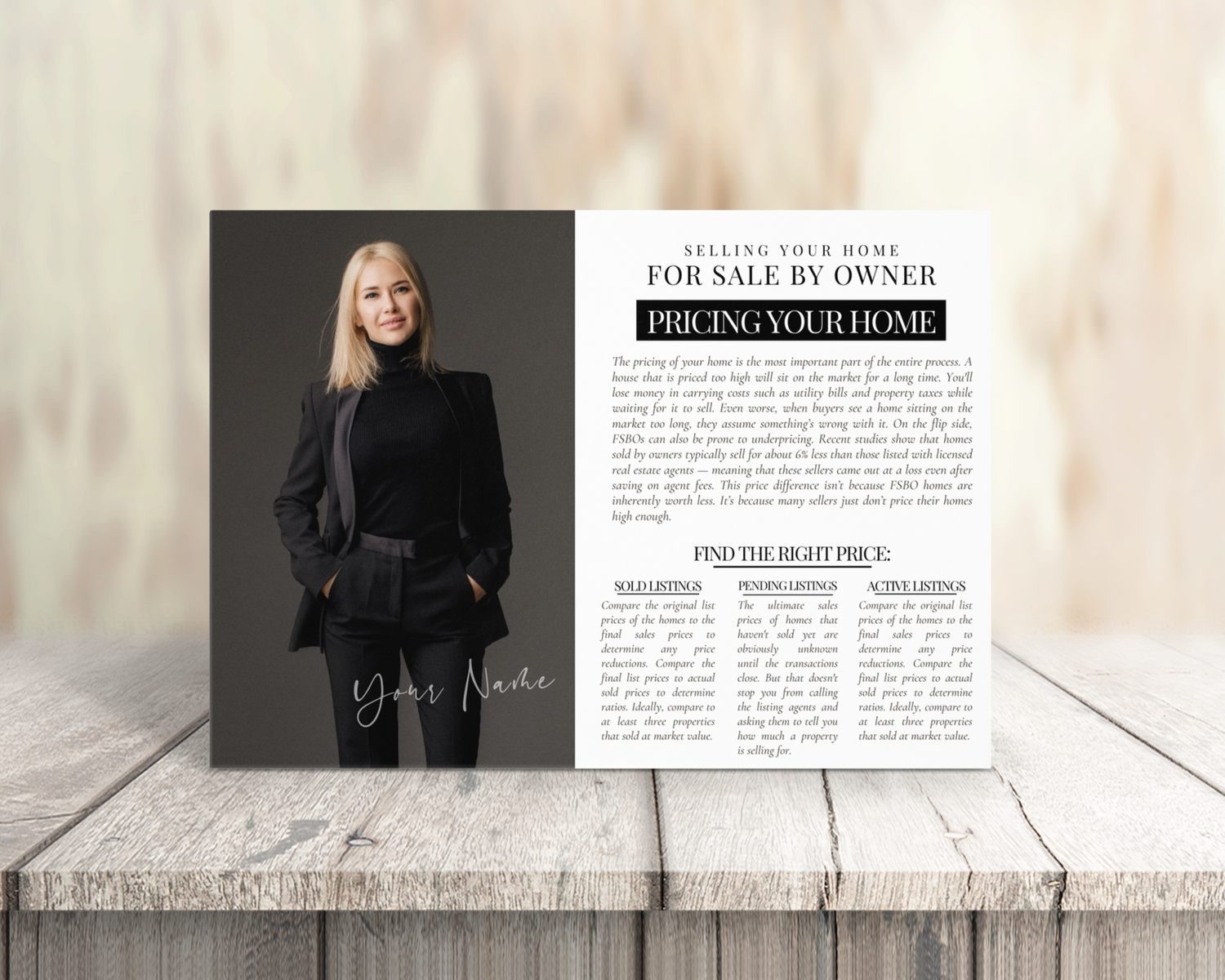 FSBO Postcard Drip Campaign 2 - Real Estate Template – Elevated Agent