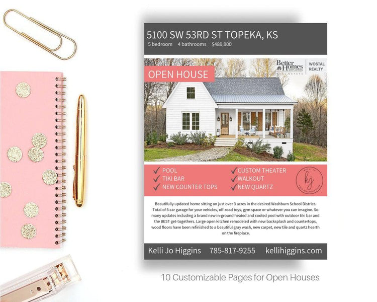 Open House Kit -Real Estate Open House – Elevated Agent