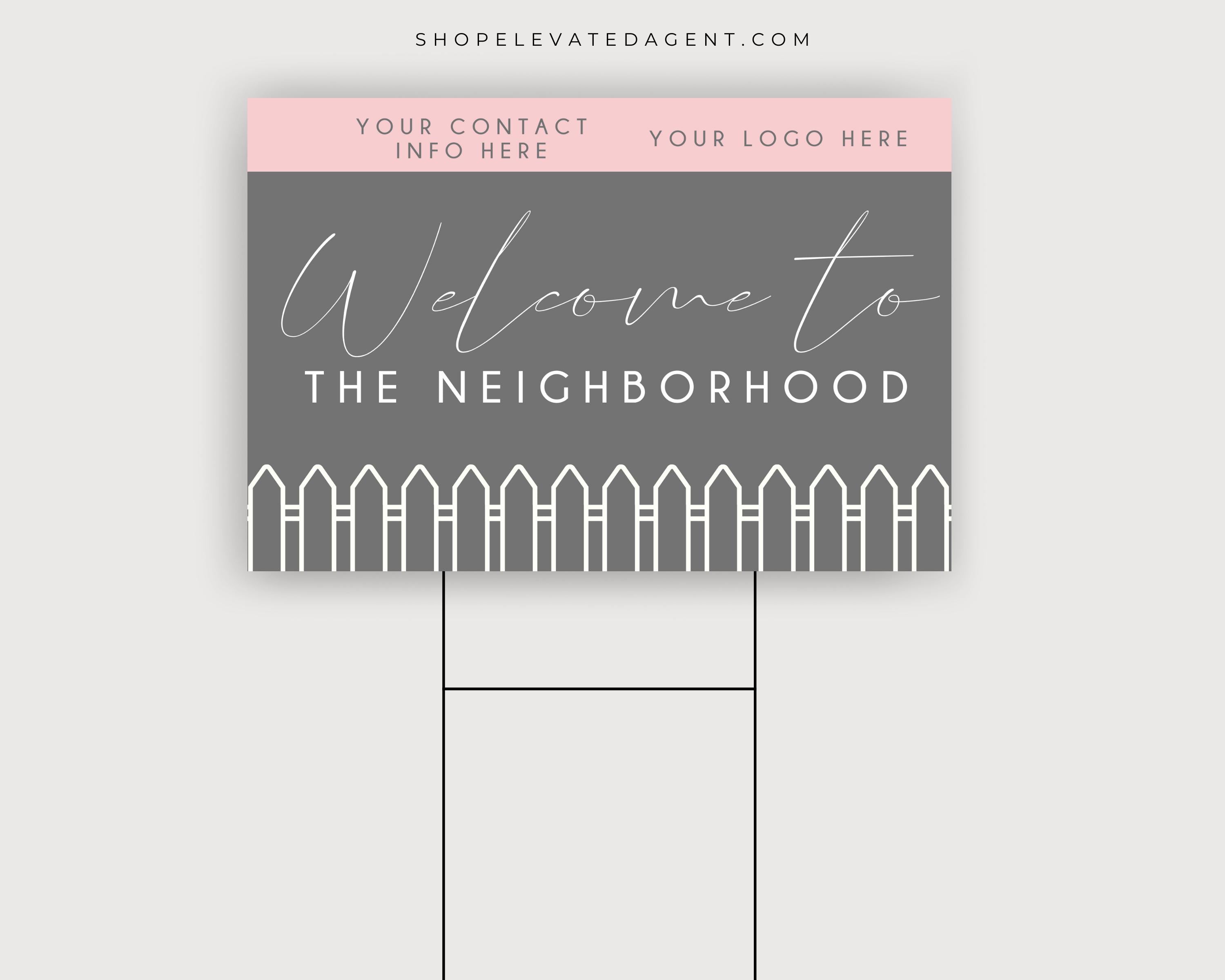 Real Estate Buyer Sign - Real Estate Template – Elevated Agent