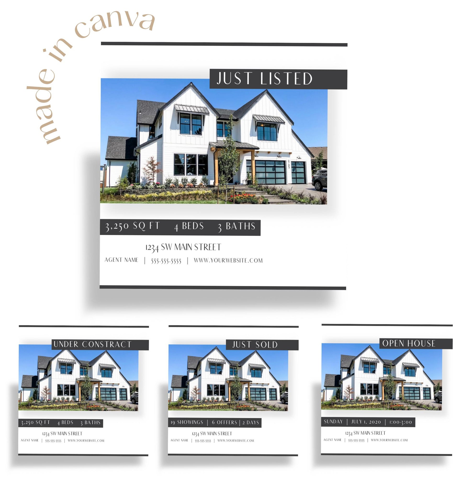 Real Estate Facebook and Instagram Frames – Elevated Agent