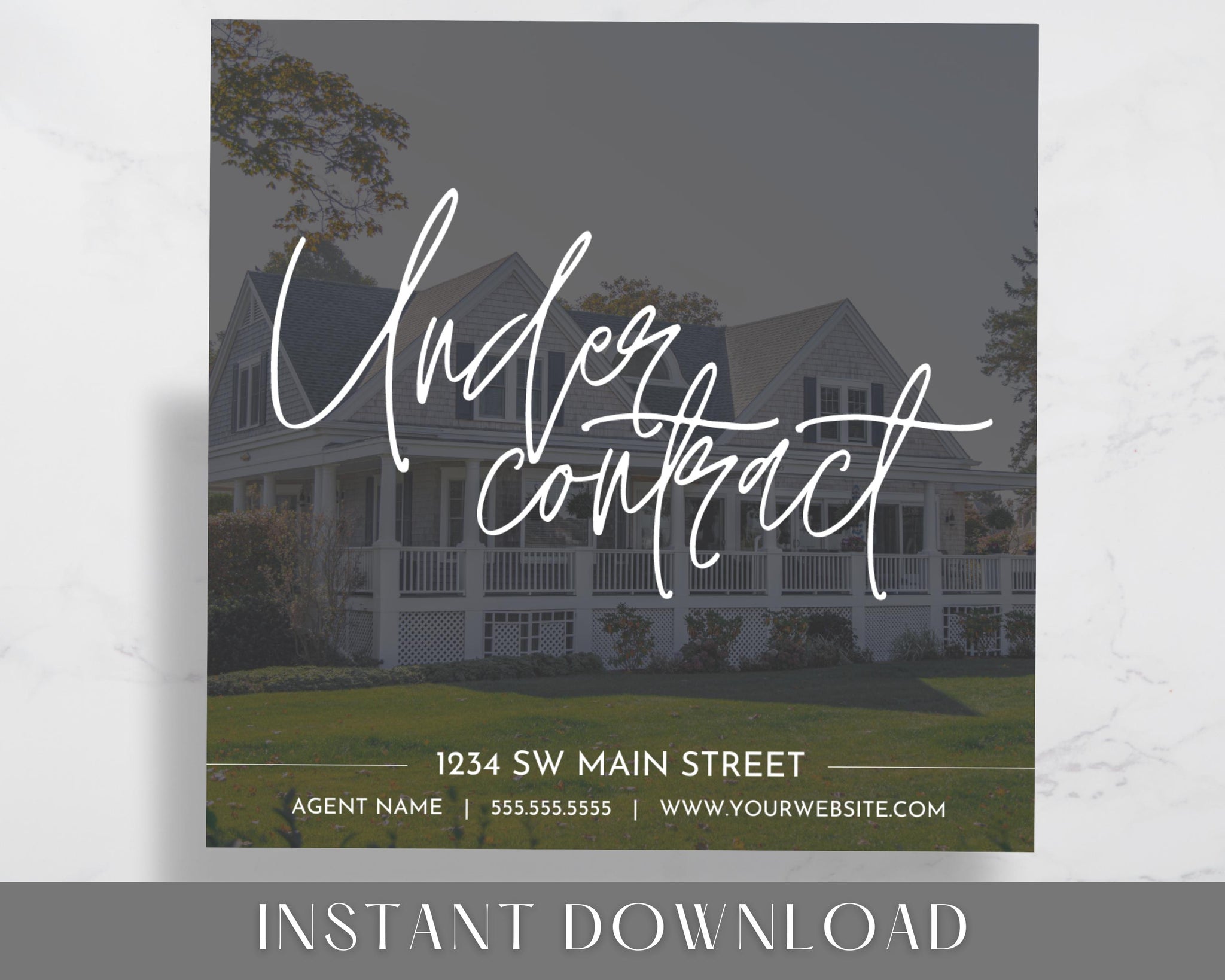 Real Estate Facebook and Instagram Frames – Elevated Agent